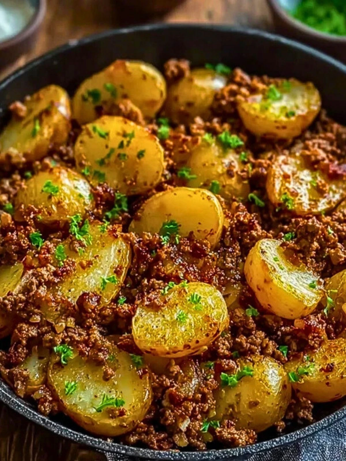 Easy Ground Beef Potato