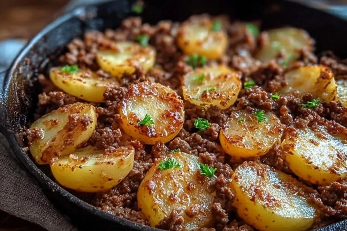 Easy Ground Beef Potato