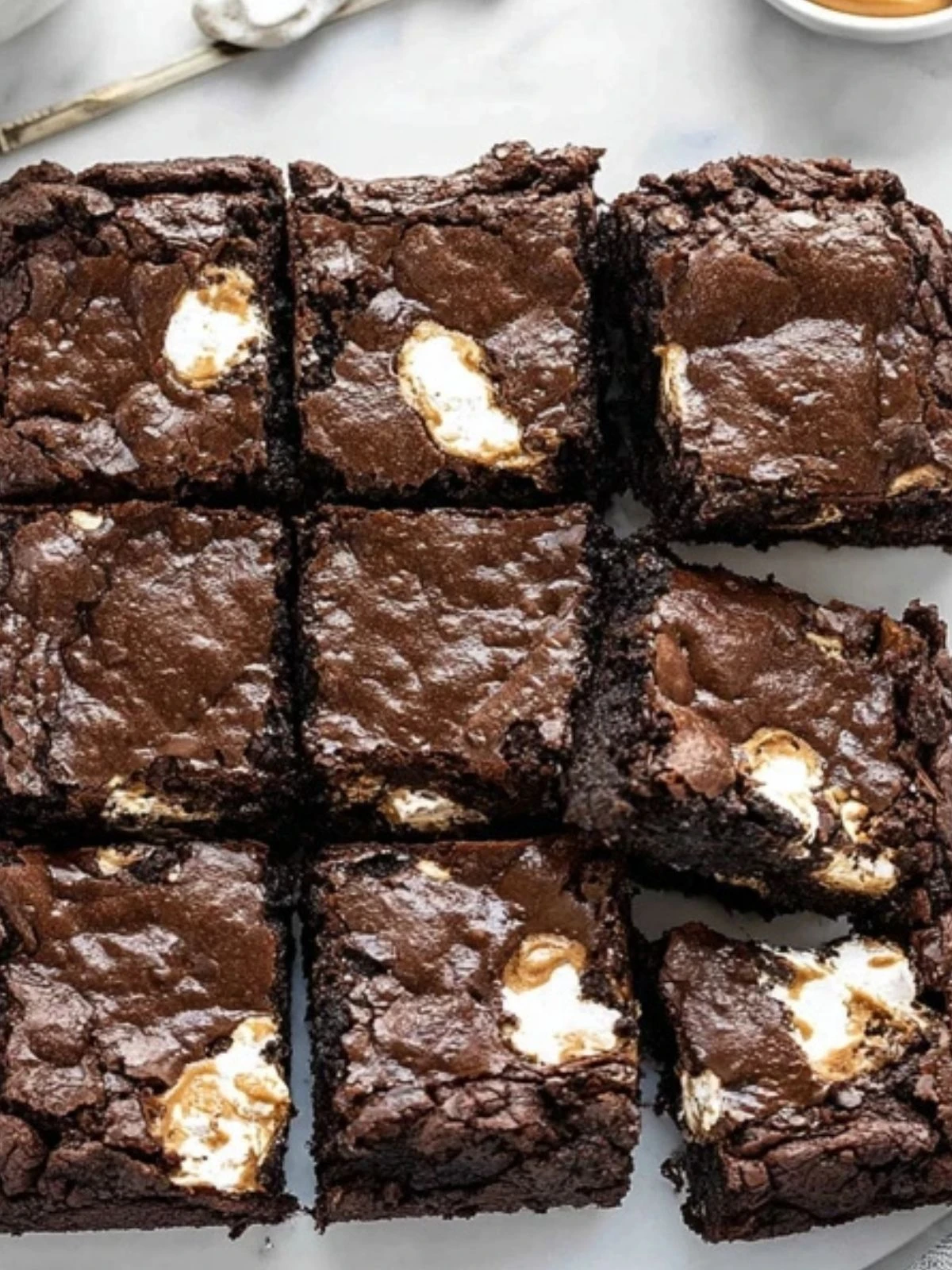 Fluffernutter Brownies