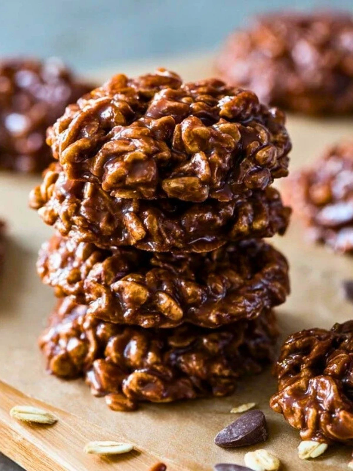 No Bake Preacher Cookies