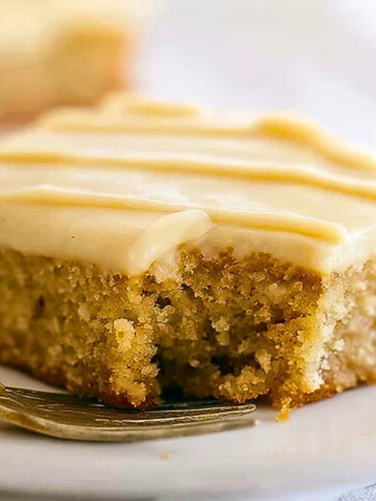 Banana Bars with Salted Caramel Frosting