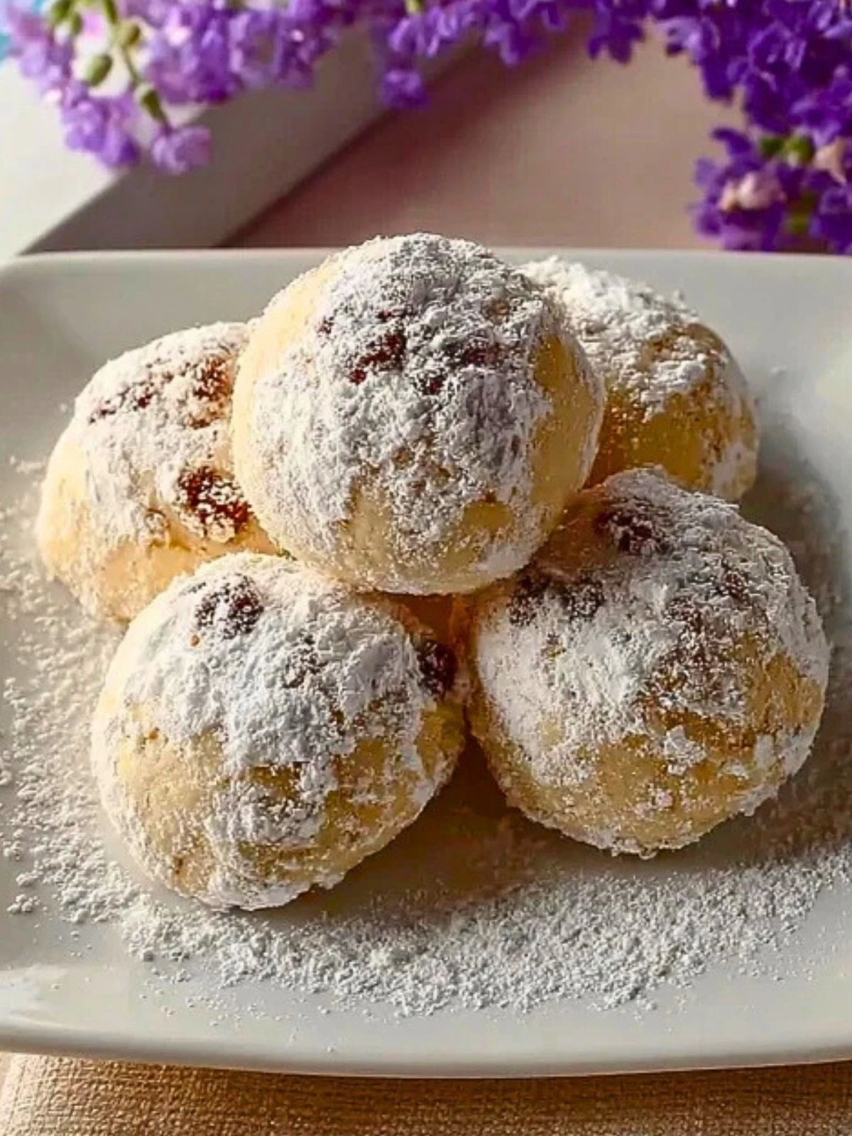 Buttery Keto Russian Tea Cakes