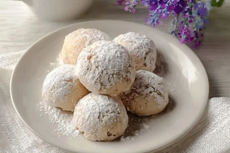 Buttery Keto Russian Tea Cakes