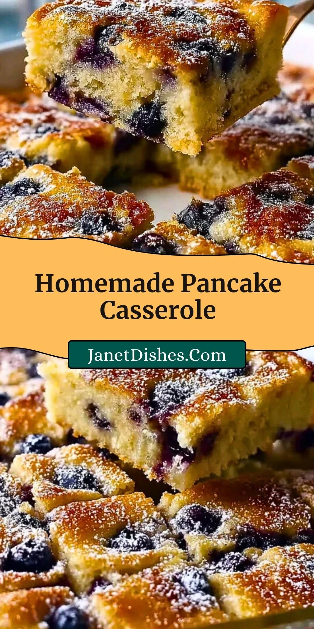Homemade Pancake Casserole