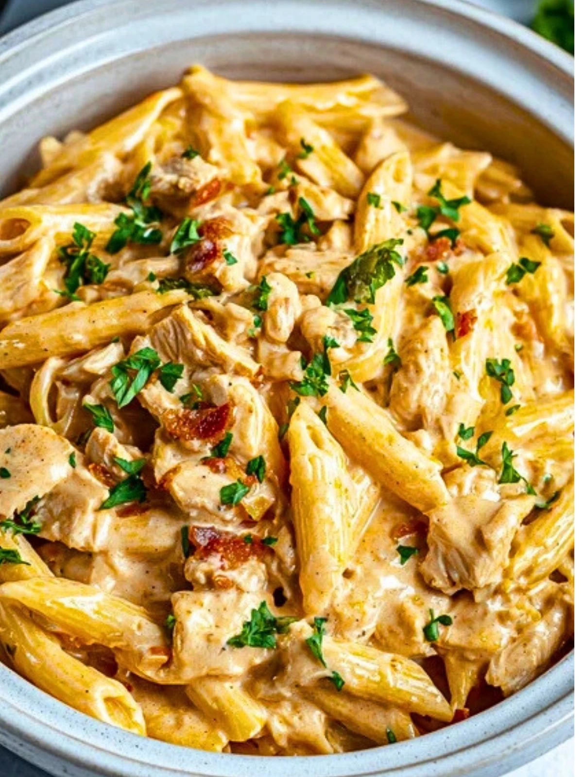Crock Pot Cajun Chicken Pasta