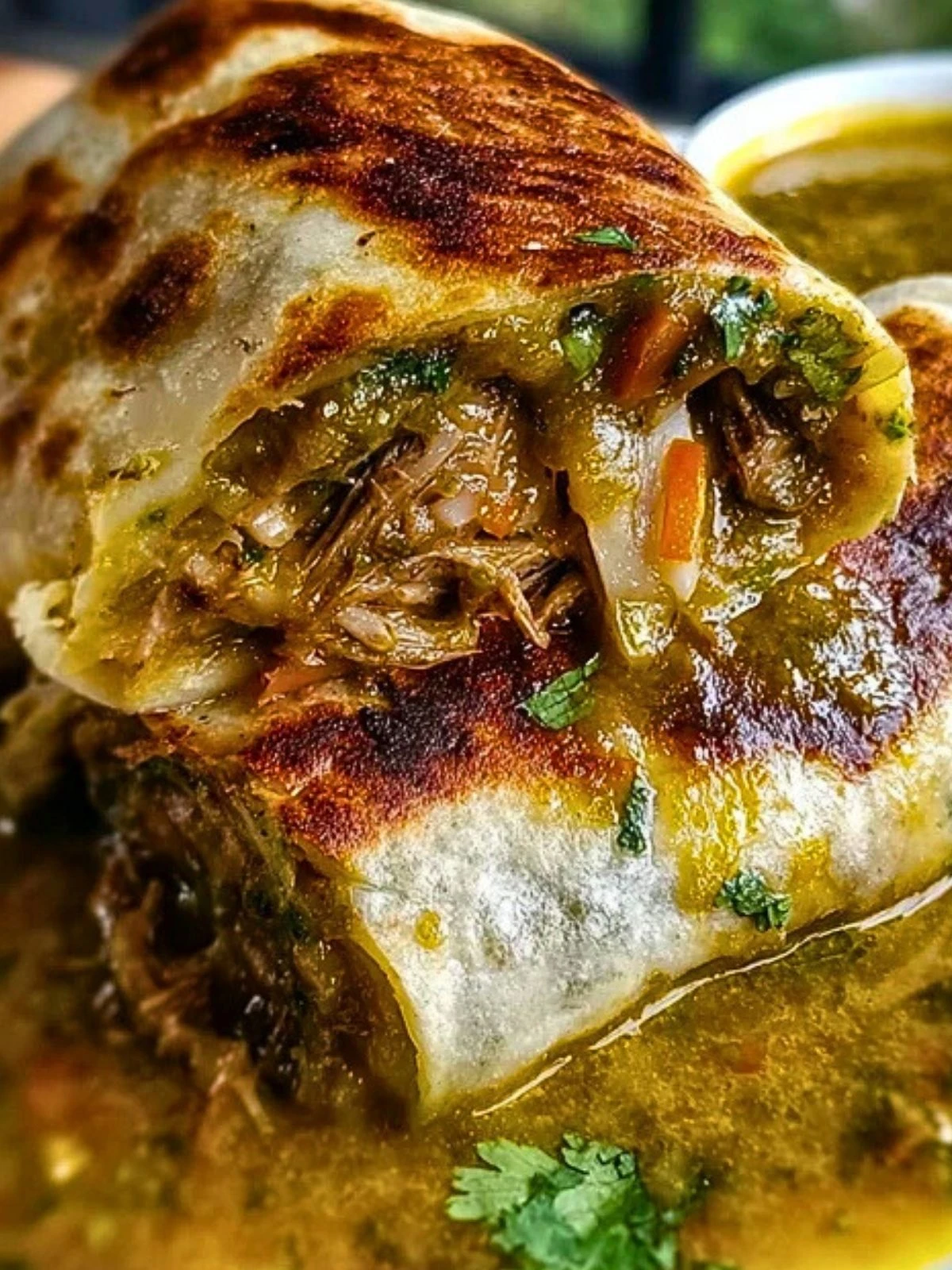 Chili Verde Hatch Burritos