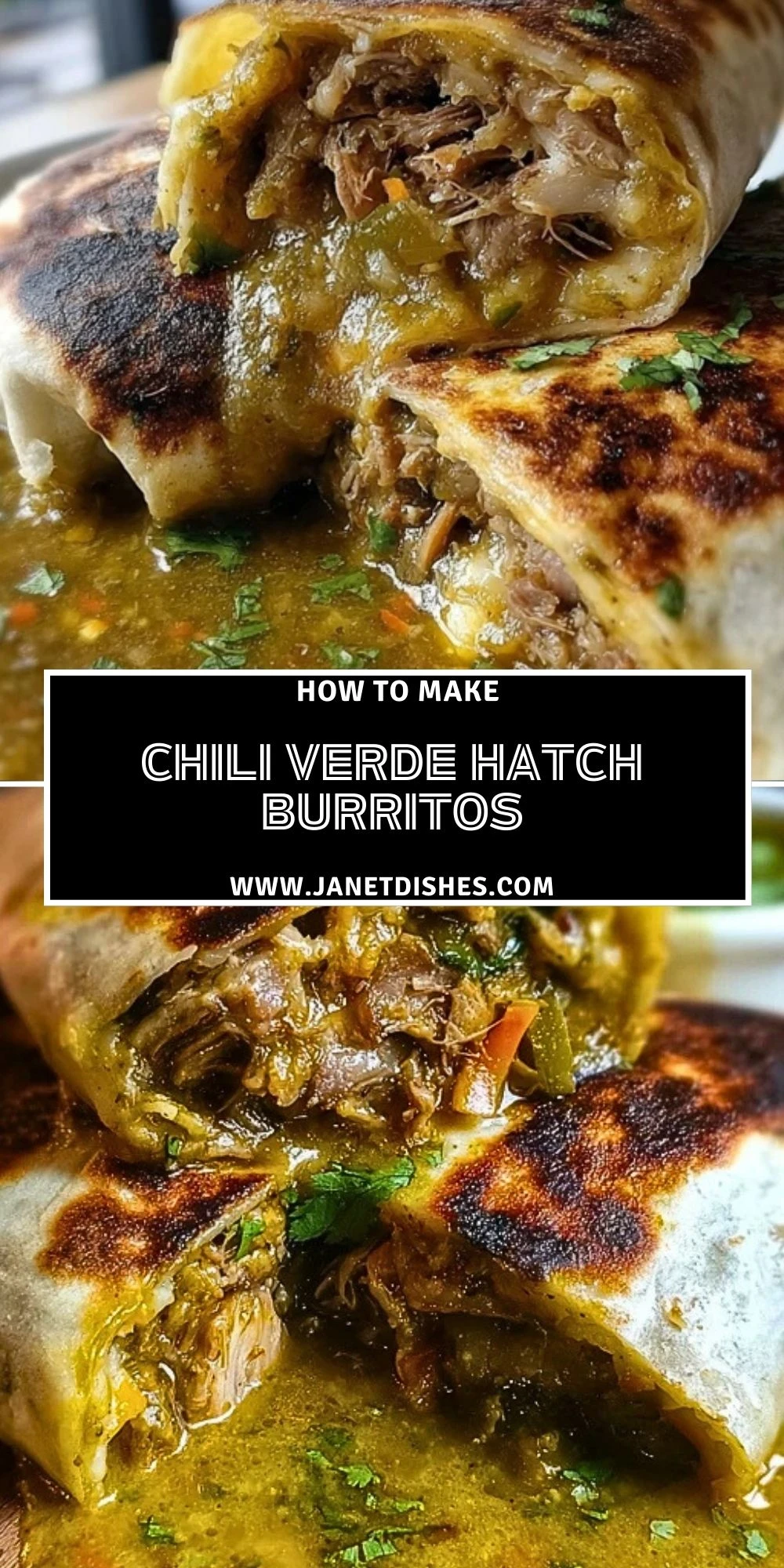 Chili Verde Hatch Burritos