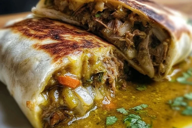 Chili Verde Hatch Burritos