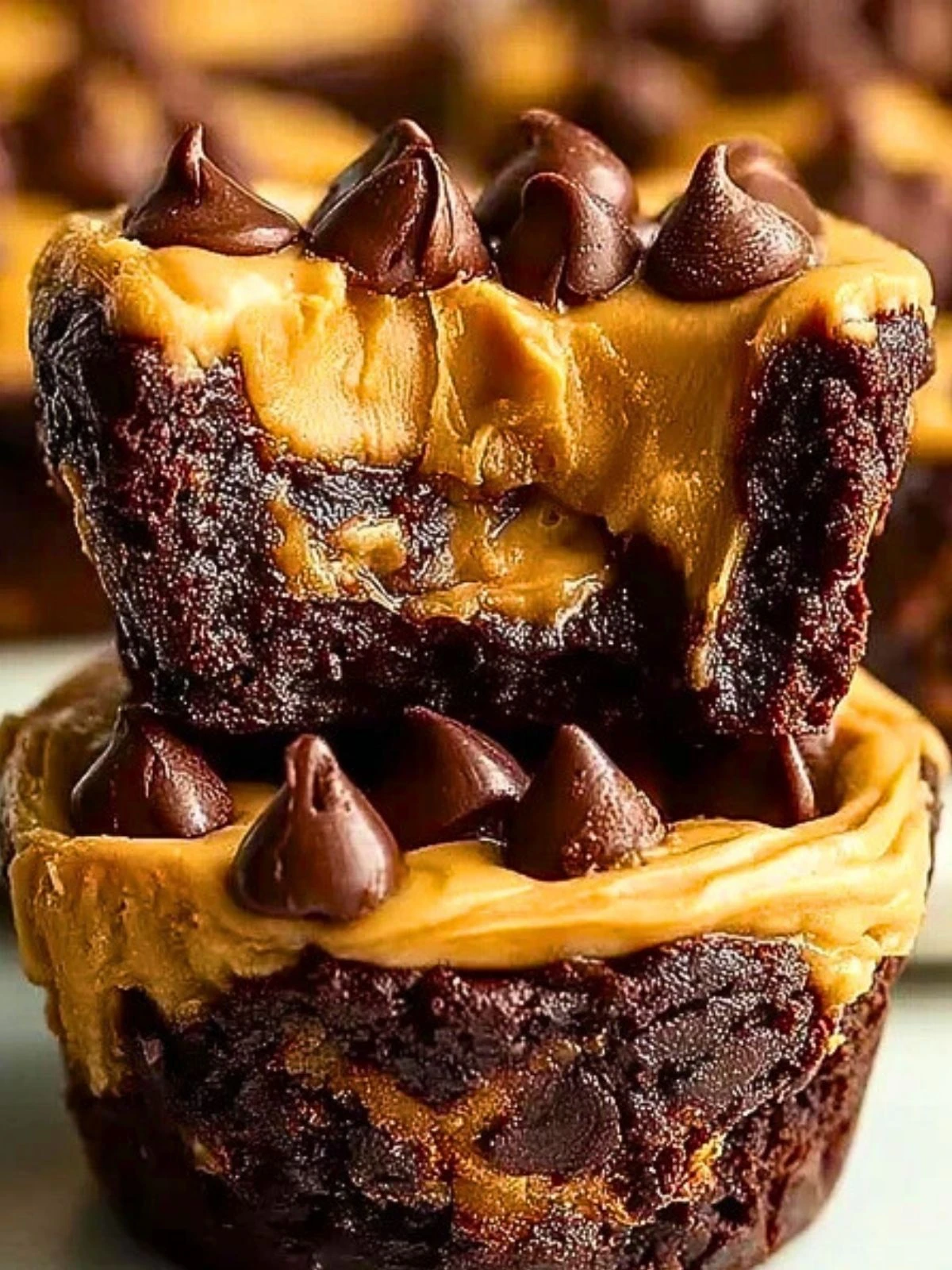 Peanut Butter Brownie Cups
