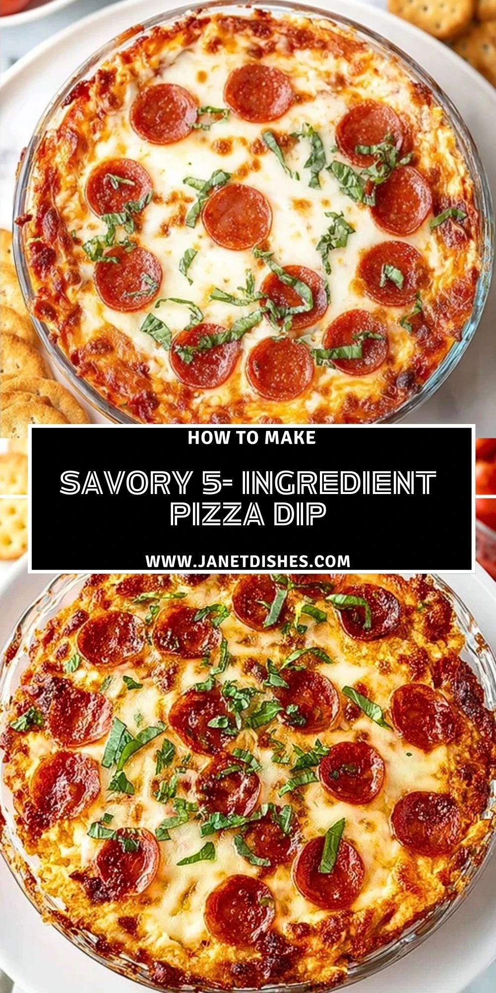 Savory 5-Ingredient Pizza Dip
